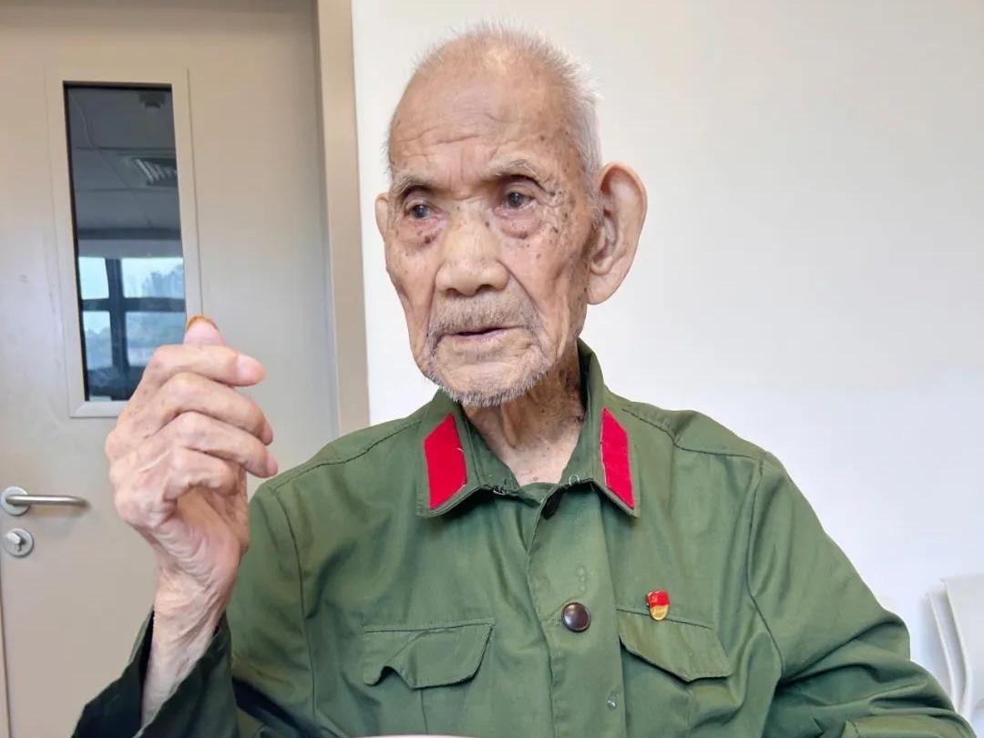 国庆节 缙云百岁老兵深情告白祖国 国庆节 缙云百岁老兵深情告白祖国