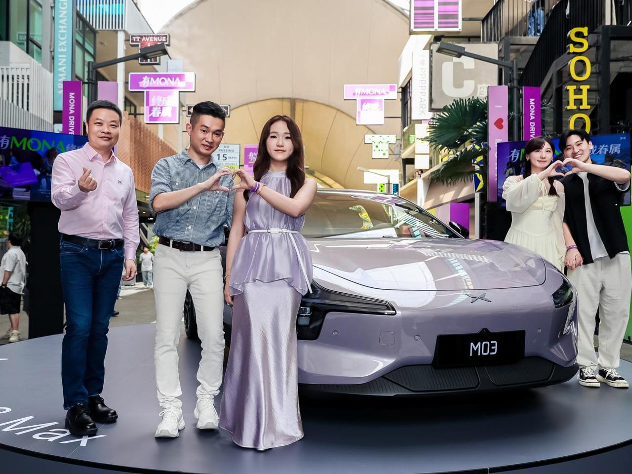 首次将20万以上AI智能辅助驾驶带入15万级 MONA M03 Max线下首秀