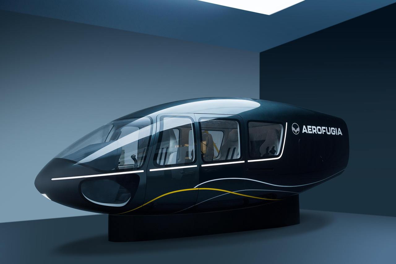 沃飞长空携AE200全新座舱亮相2025国际低空经济博览会